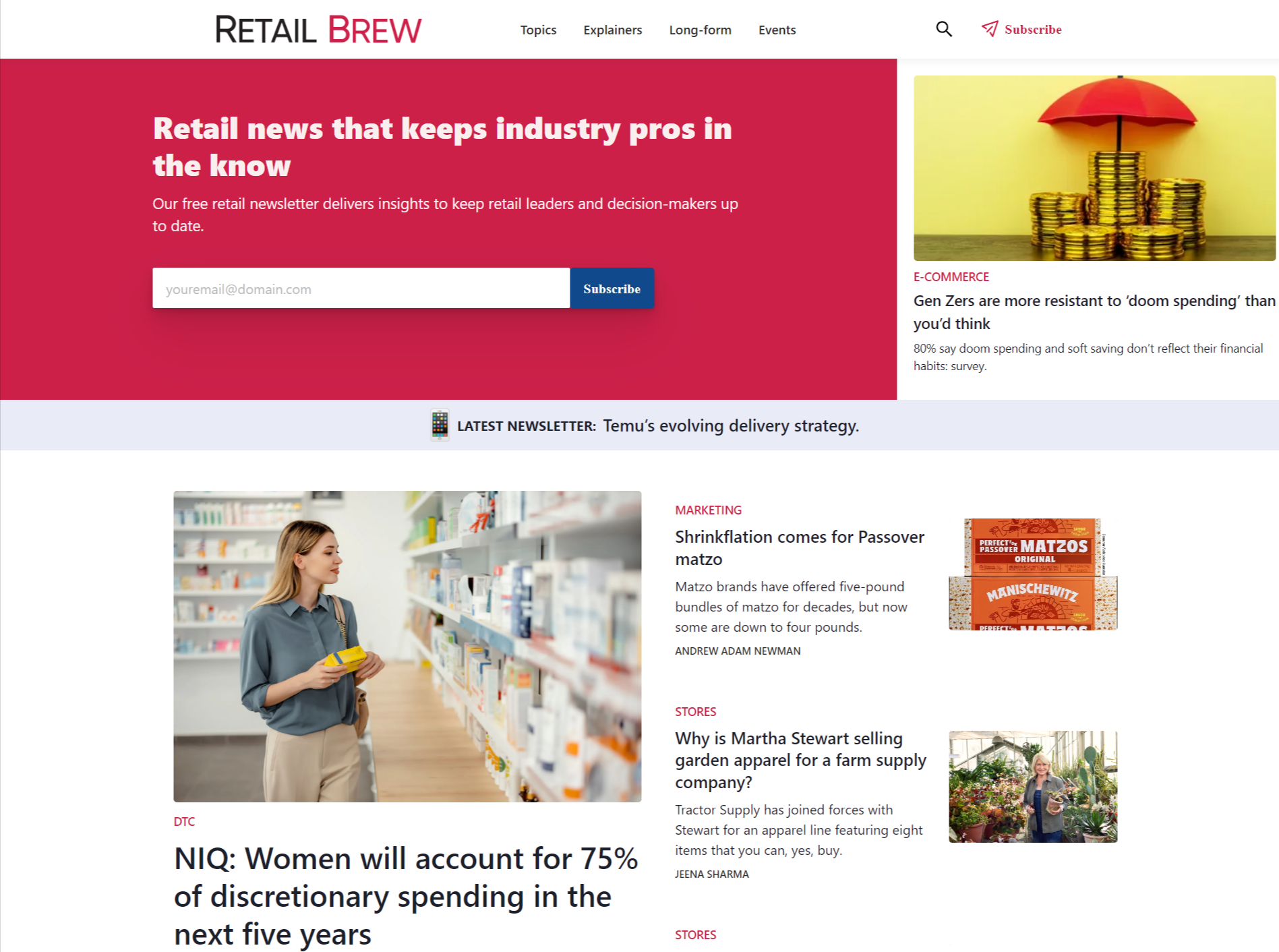 15 Best E-commerce Newsletters to Follow in 2024 — Claspo.io